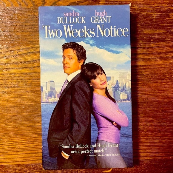 Other | Two Weeks Notice Vhs | Poshmark